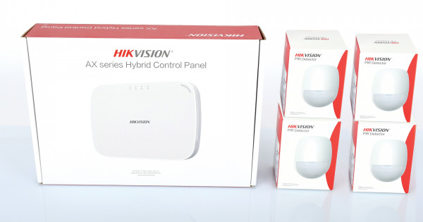 Hybrid Security Alarm + 4 PIR Sensors KIT 4