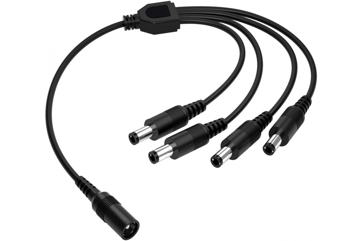 DC Power cable 1 input to 4 Outputs